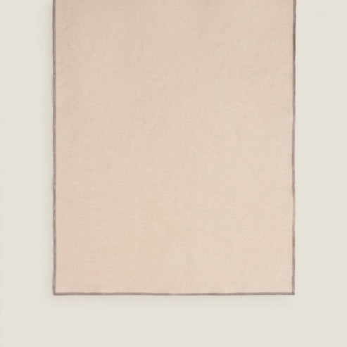 Camino de mesa algodón antimanchas Luti color gris piedra – Textura ...