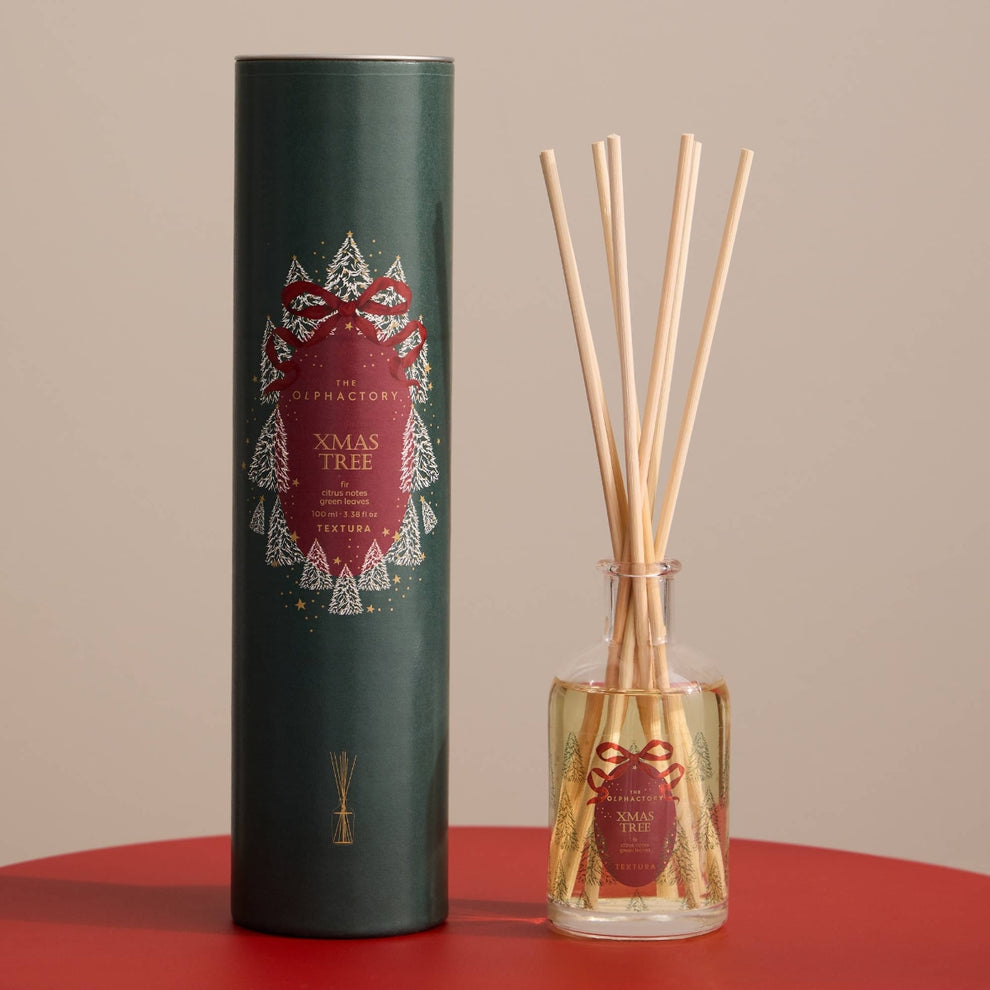 Green leaves and citrus reed diffuser Mikado colour green leaves and ...